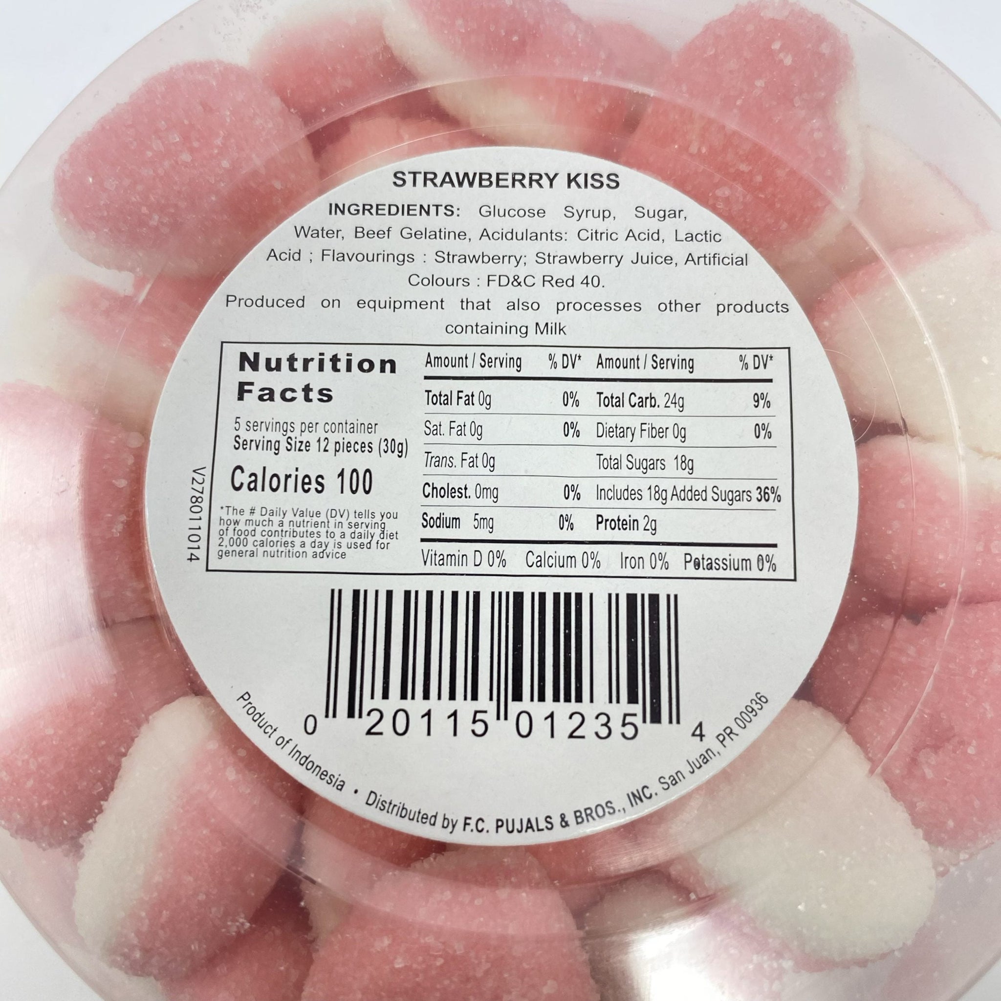 Tub Confetti Strawberry Kiss 5.3oz - Experience the Sweet Berry Bliss ...